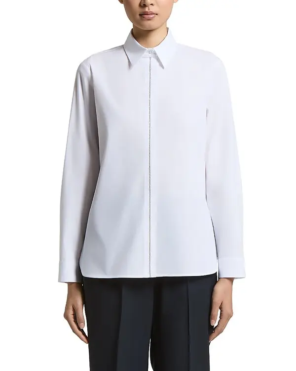 Peserico Stretch Cotton Poplin Shirt