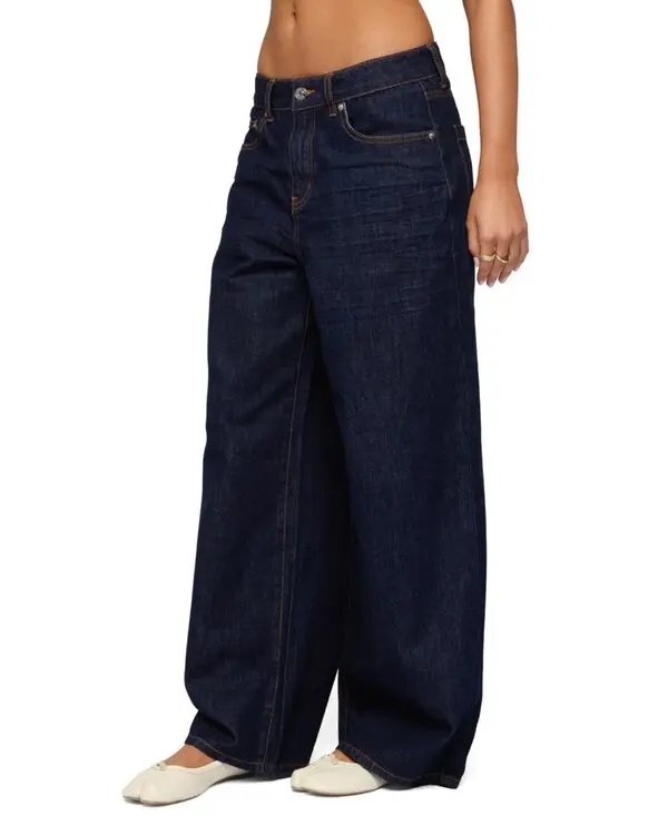 EDIKTED Juanita Low Rise Baggy Jeans