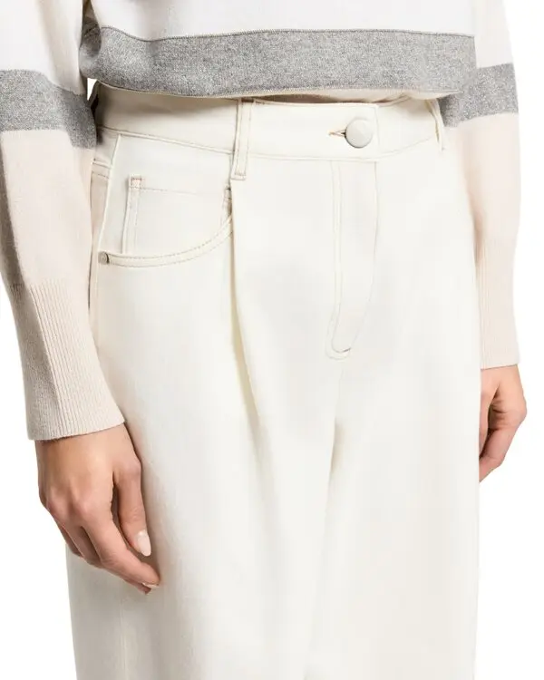 Peserico Stretch Cotton Twill Denim Pants