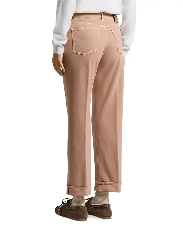 Peserico Stretch Cotton Twill Denim Pants