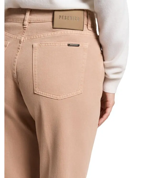 Peserico Stretch Cotton Twill Denim Pants