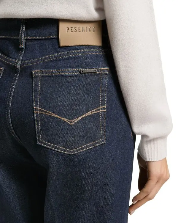 Peserico Stretch Cotton Denim Twill Pants