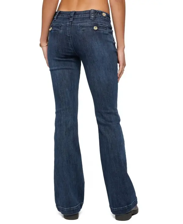 EDIKTED Roccio Low Rise Bootcut Jeans