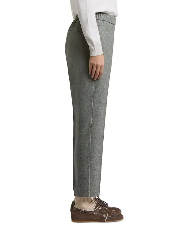 Peserico Wool Cashmere Stretch Flannel Pants