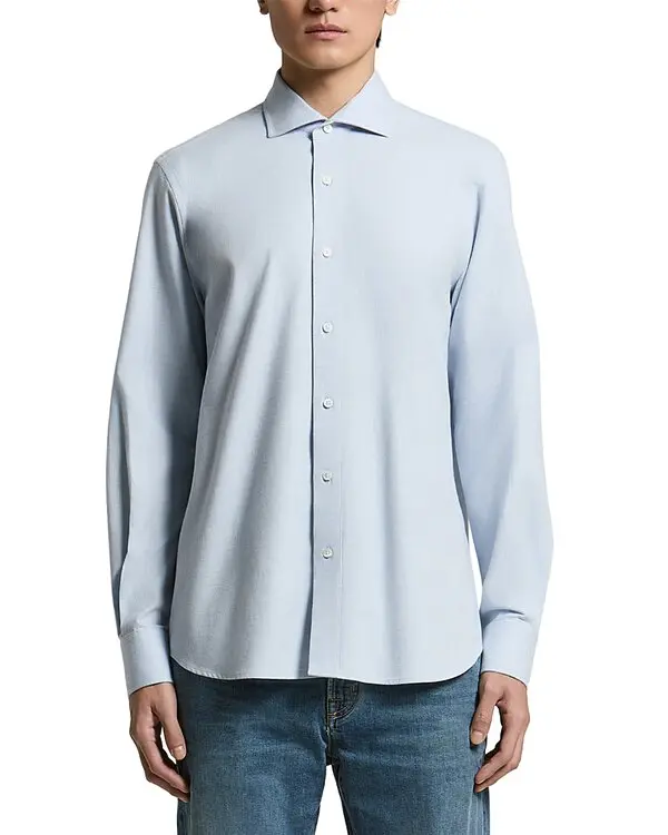 Peserico Classic Cotton Flannel Twill Shirt