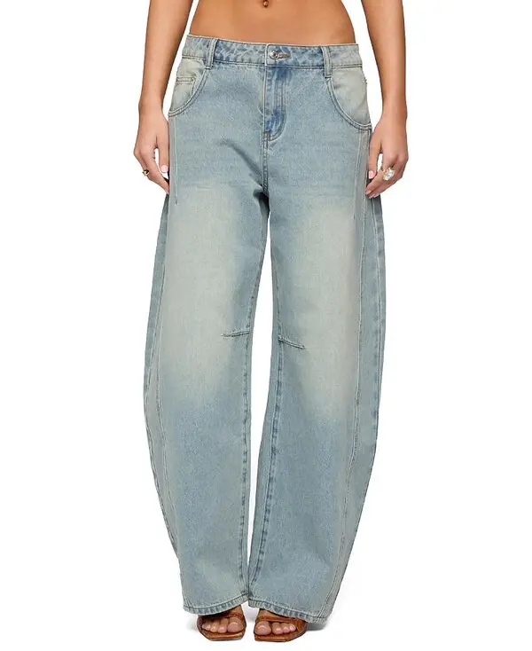EDIKTED Ilara Barrel Jeans