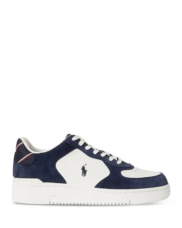 Polo Ralph Lauren Masters Court Leather Brogue Sneakers