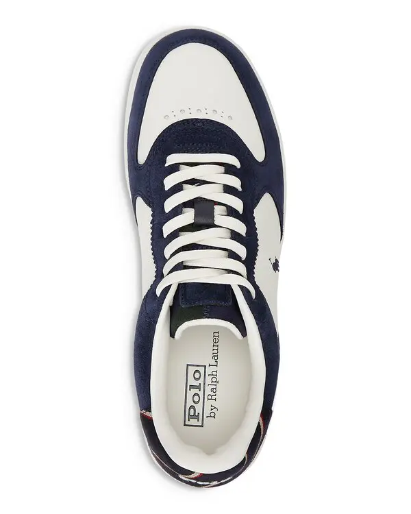 Polo Ralph Lauren Masters Court Leather Brogue Sneakers