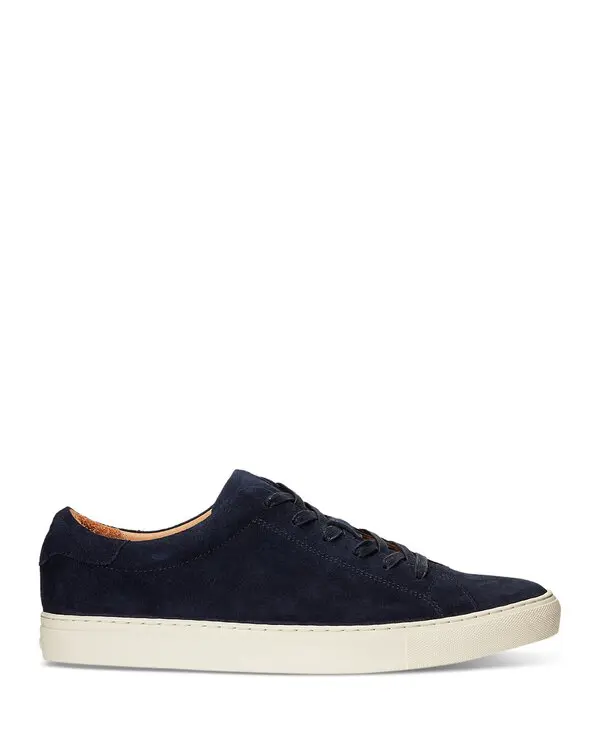 Polo Ralph Lauren Jermain Ii Leather Low Top Sneakers