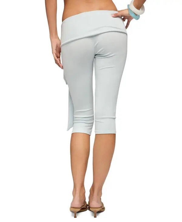 EDIKTED Adara Tie Capri Pants