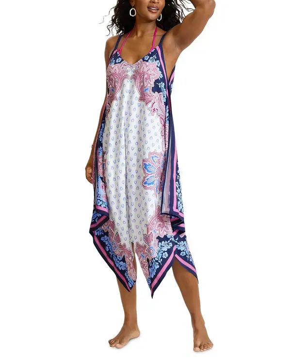 Tommy Bahama Paisley Daze Scarf Cover Up Dress
