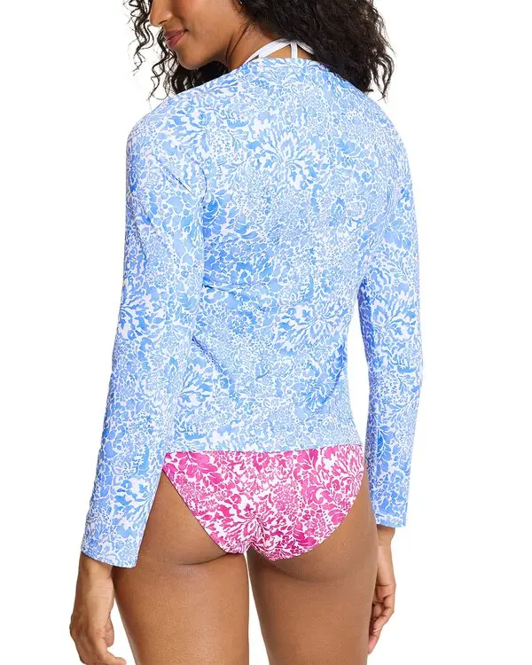 Tommy Bahama Paisley Daze Zippered Rash Guard