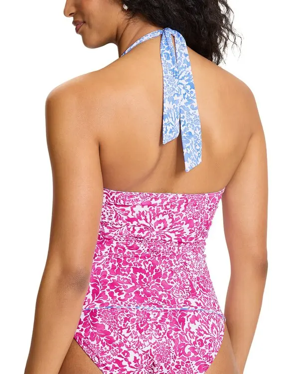 Tommy Bahama Paisley Daze Reversible Halter Swim Top