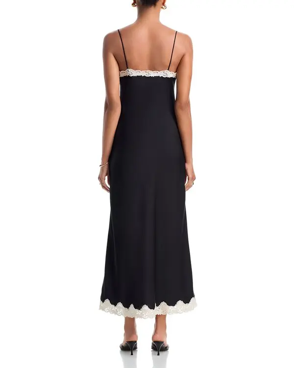 LoveShackFancy Lomira Slip Dress