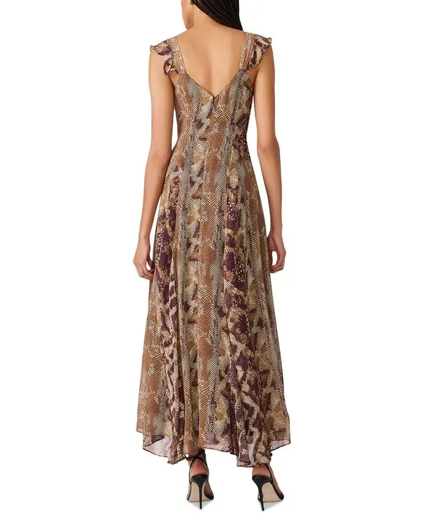 Steve Madden Ruffled Strap Maxi Dress