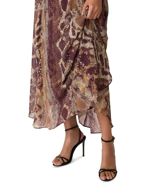 Steve Madden Ruffled Strap Maxi Dress
