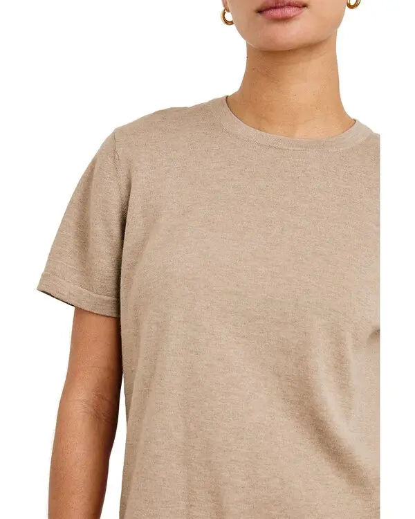 Rails Round Neck Cotton-blend Sweater Top
