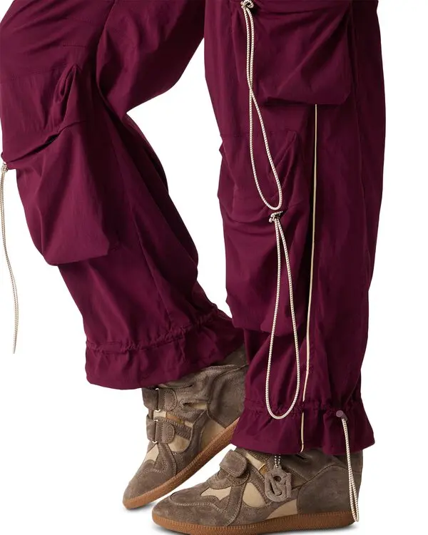 Steve Madden Jacey Drawstring Hem Cargo Pants