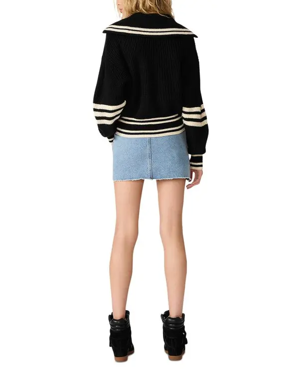 Steve Madden Dara Zip-up Sweater