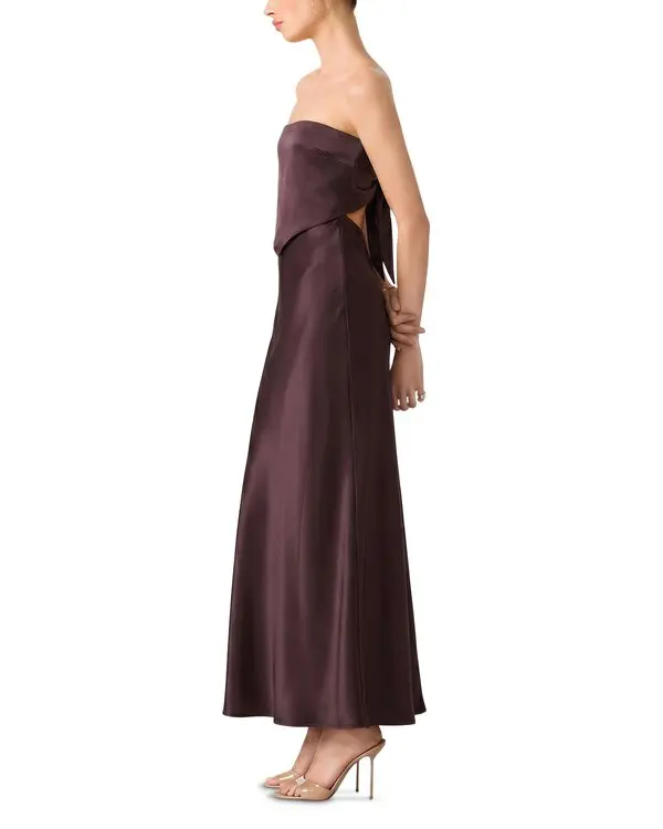 Steve Madden Elaia Gown - Deep Fig
