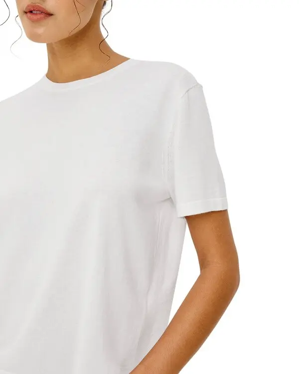 Rails Cotton-blend Round-neck Sweater Top