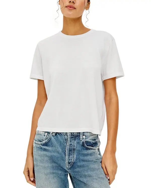 Rails Cotton-blend Round-neck Sweater Top