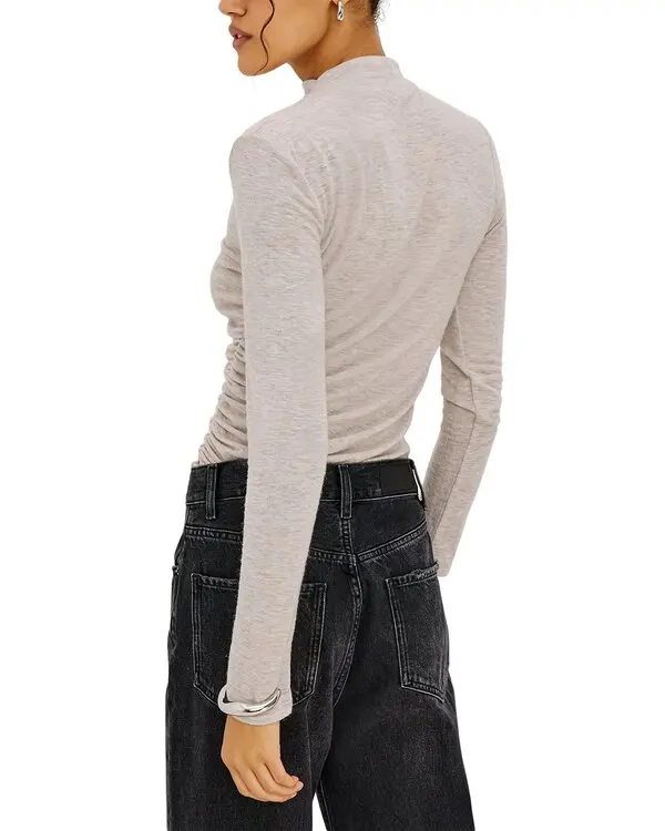 Rails Joelle Cotton & Cashmere Draped Top