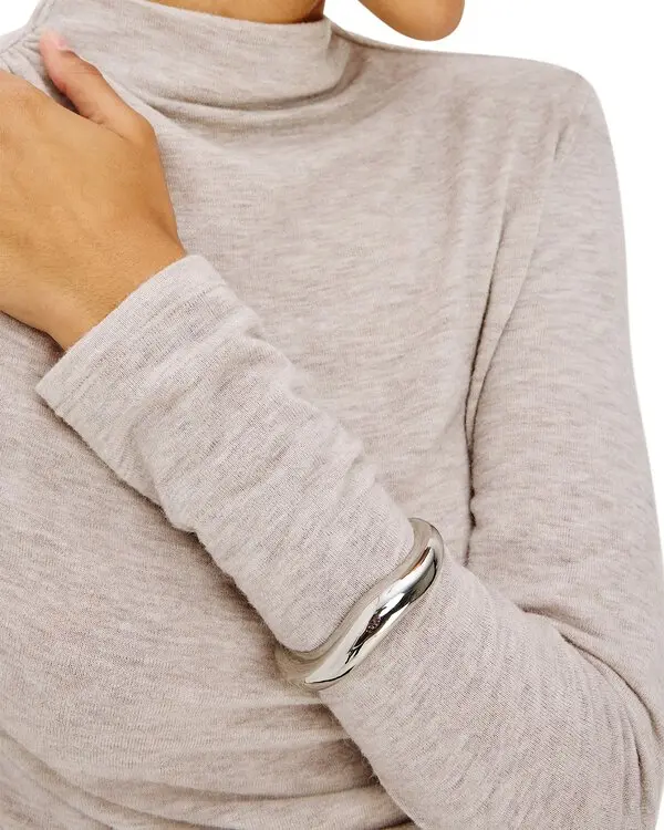 Rails Joelle Cotton & Cashmere Draped Top