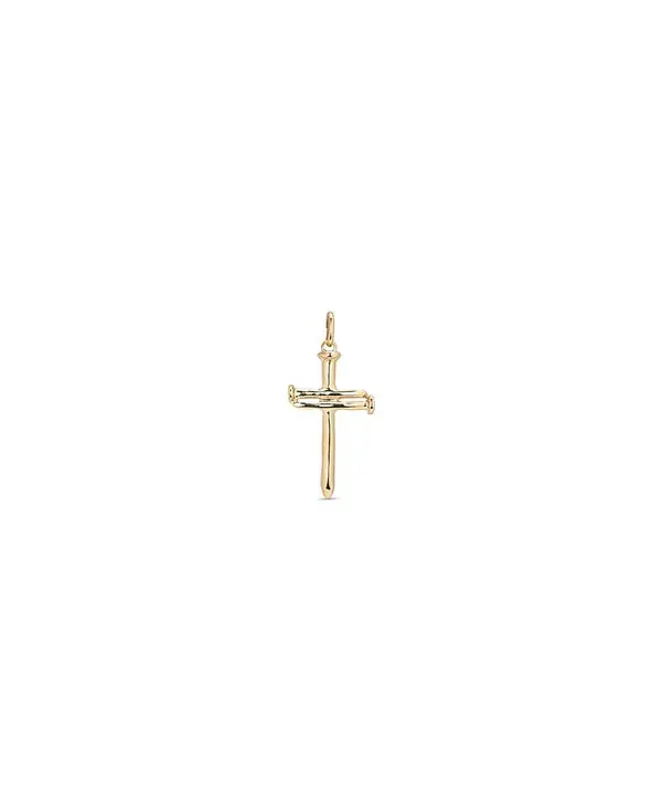 UNODE50 Plated Cross Charm Pendant