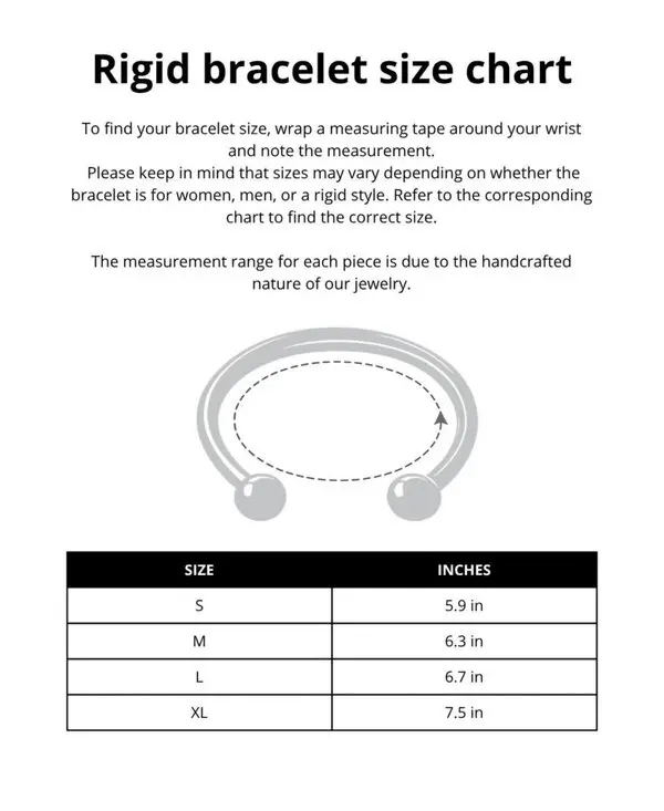 UNODE50 Sterling -plated Rigid Bracelet