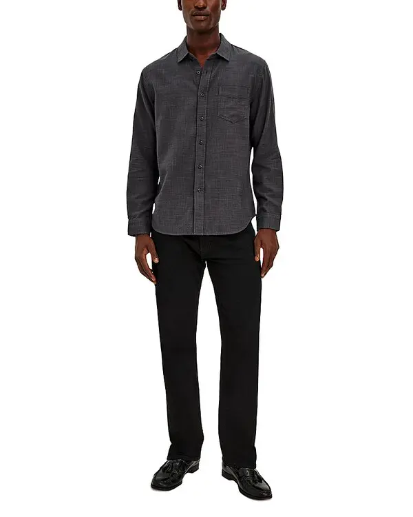 Rails Wyatt Woven Cotton Pocket Shirt - Midnight Etch