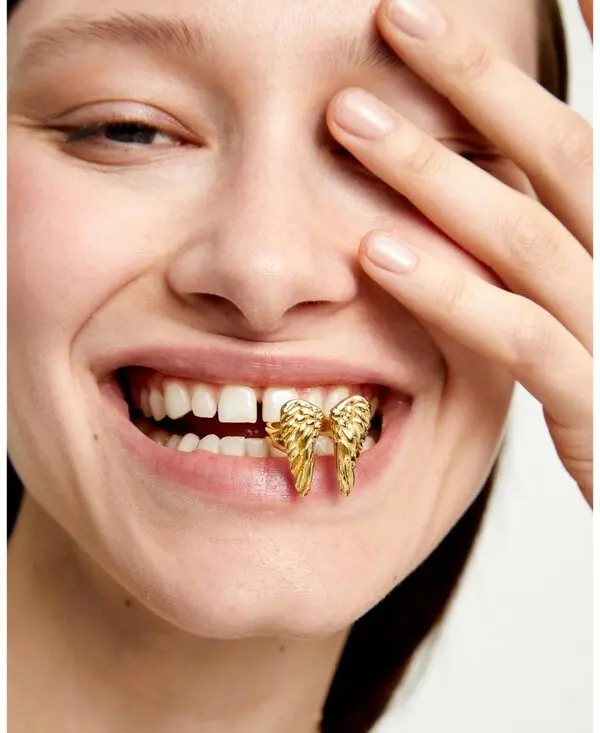 UNODE50 Plated Wing Ring