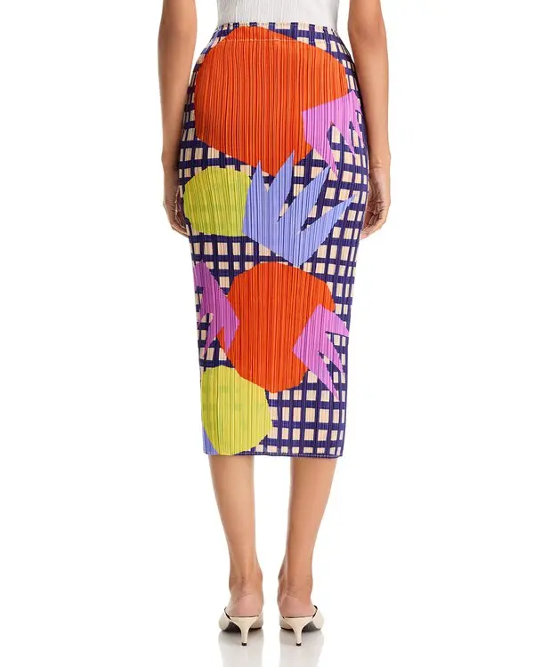 Issey Miyake Midi Skirt