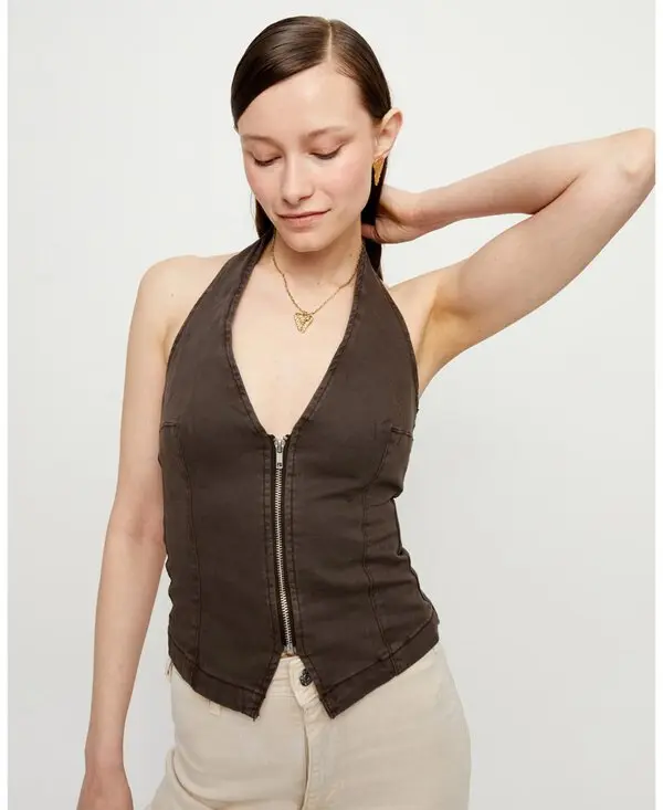 UNODE50 Short Plated Necklace With Wing Detail