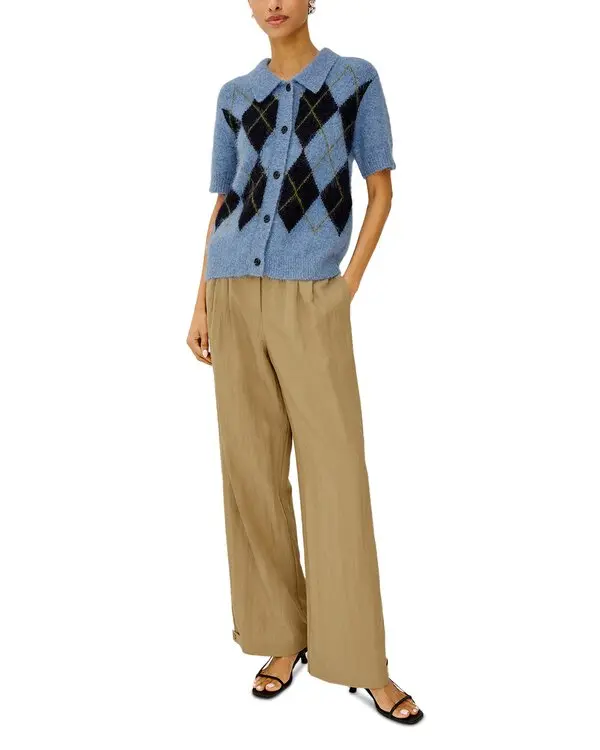 Rails Kelly Button Front Short Sleeve Cardigan