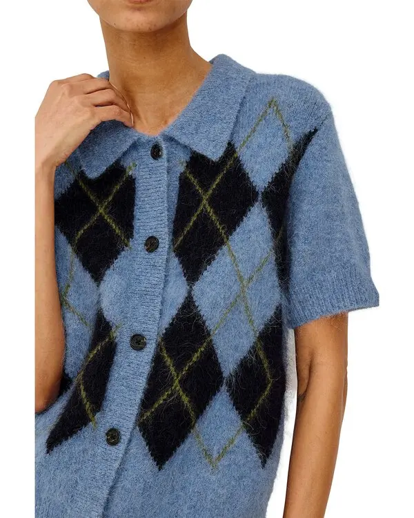 Rails Kelly Button Front Short Sleeve Cardigan