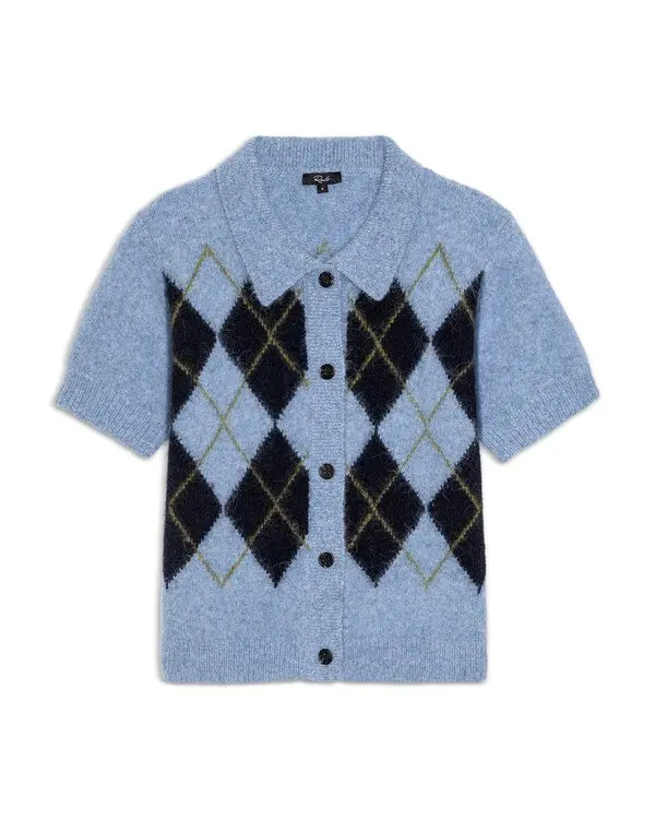 Rails Kelly Button Front Short Sleeve Cardigan