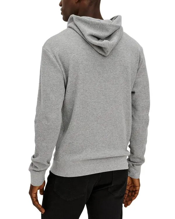 Rails Gates Relaxed Fit Hooded Sweatshirt - Heather Grey