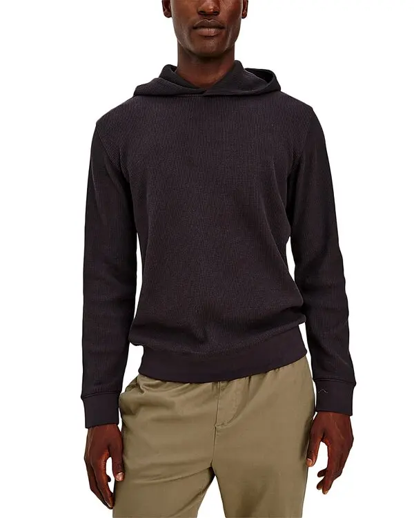 Rails Gates Relaxed Fit Hooded Sweatshirt - Onyx