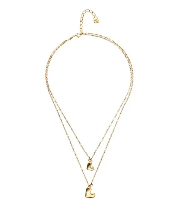 UNODE50 Double Heart Necklace