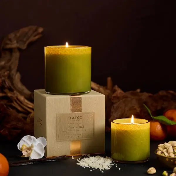 LAFCO NEW YORK Pistachio Oud Classic Candle 6.5 Oz