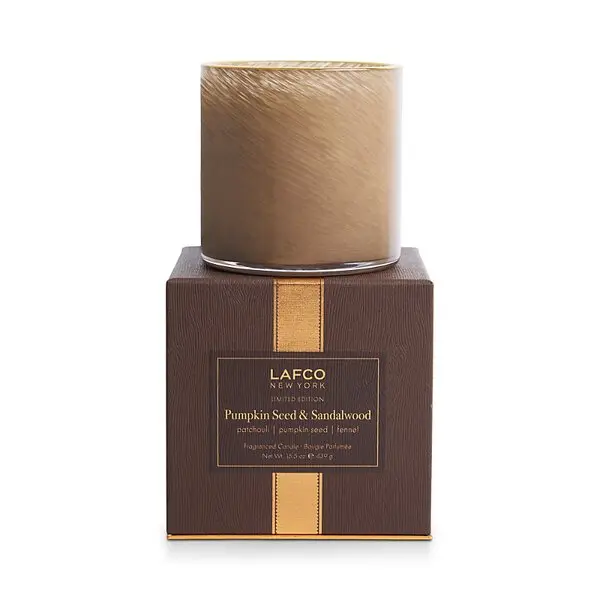 LAFCO NEW YORK Pumpkin Seed & Sandalwood Signature Candle 15.5 Oz - No Color