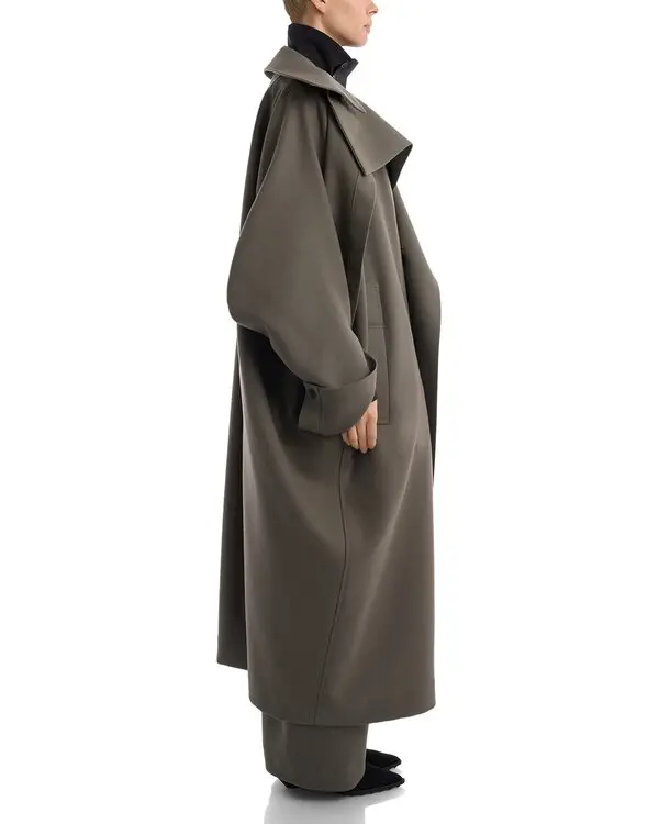 Issey Miyake Calligraph Wool Long Coat