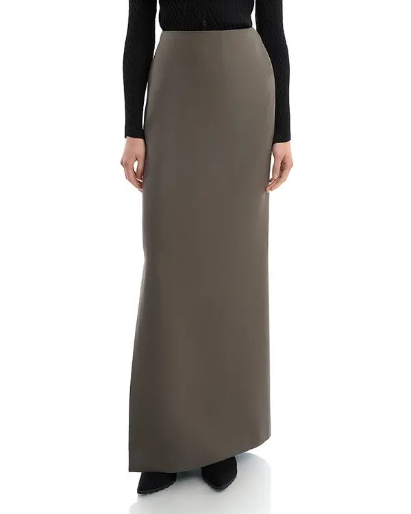 Issey Miyake Gathered Maxi Skirt