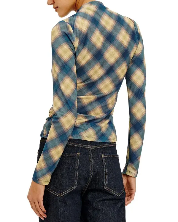 Rails Joelle Printed Mock Neck Top