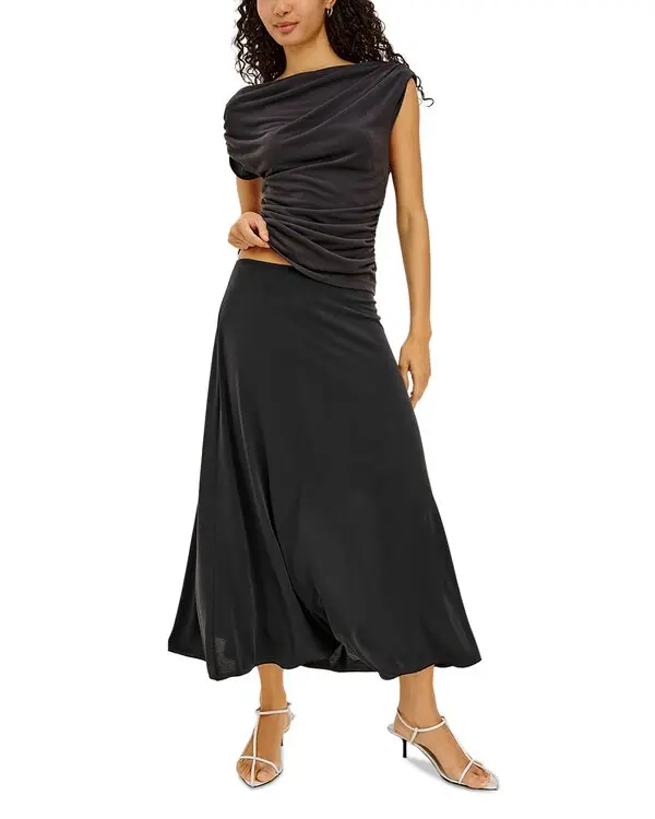 Rails Dominic Draped Boat Neck Top
