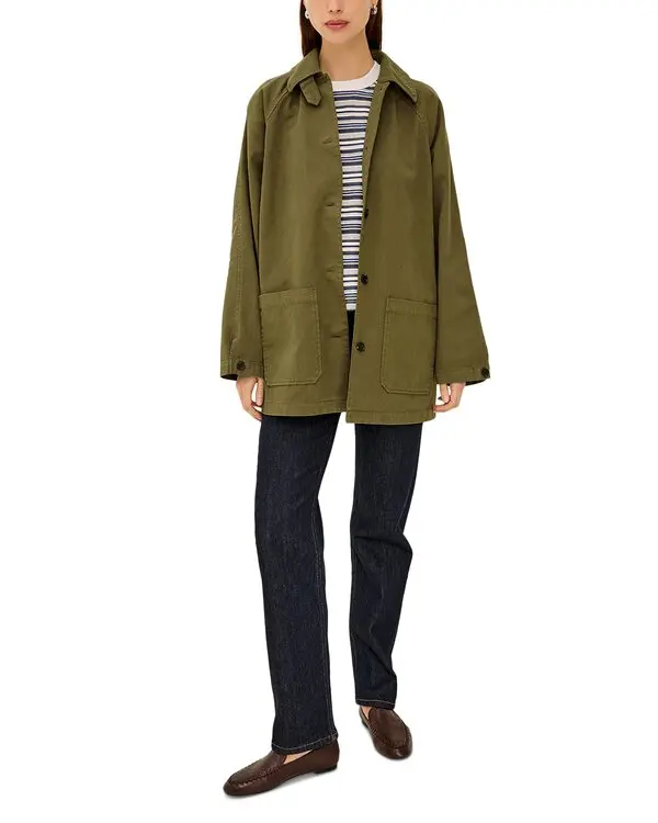 Rails Stafford Cotton Button Front Jacket