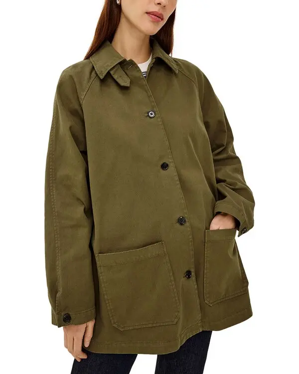 Rails Stafford Cotton Button Front Jacket