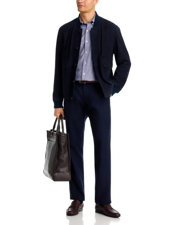 Peter Millar Liam Crown Soft Twill Classic Fit Sport Shirt - Grapeseed