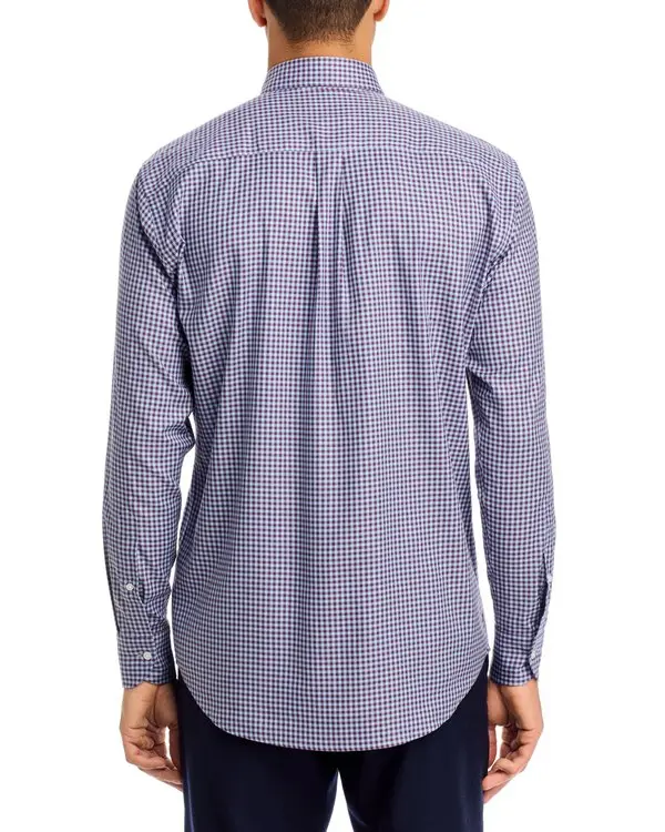 Peter Millar Liam Crown Soft Twill Classic Fit Sport Shirt - Grapeseed